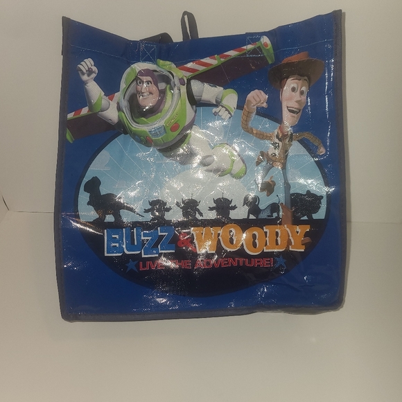 Other | Blue Toy Story Buzz And Woody Live The Adventure Tote Bag Bc1 ...